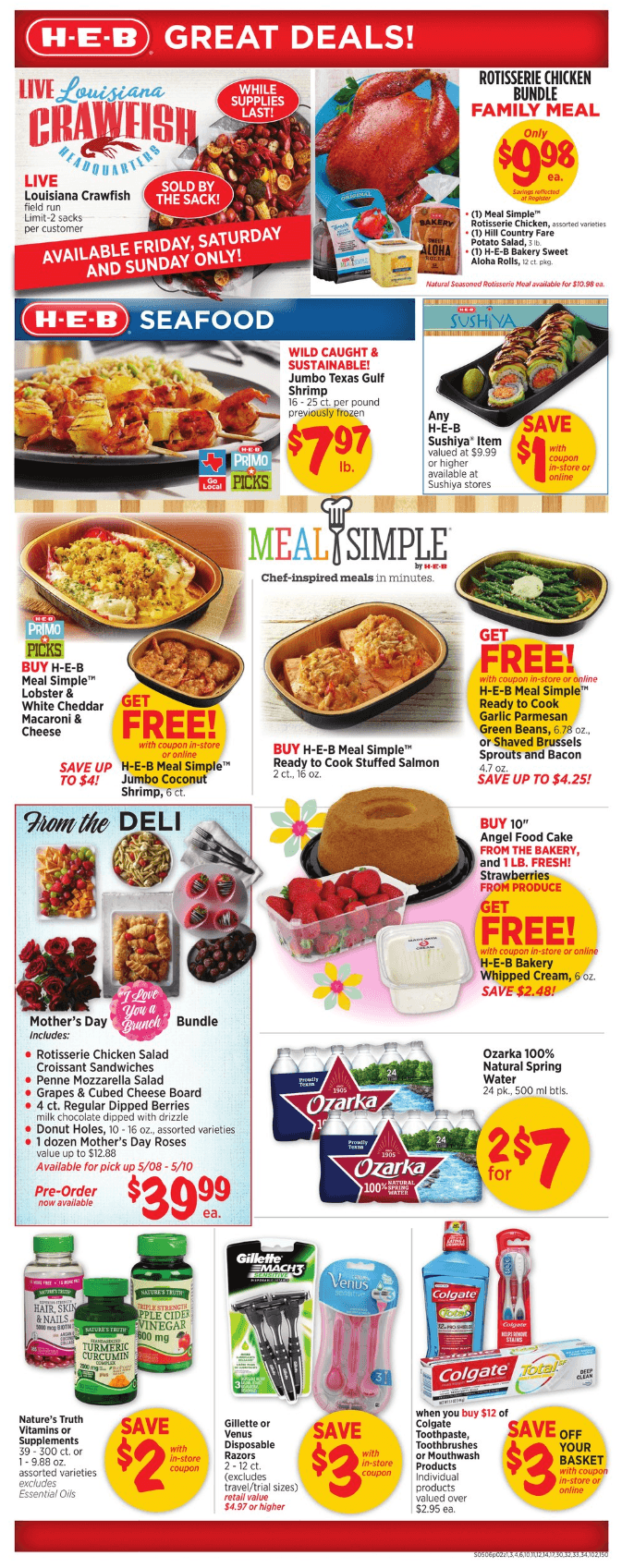 HEB Weekly Ad May 06 – May 12, 2020