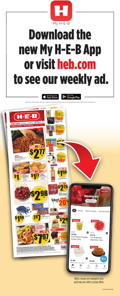 HEB Weekly Ad May 13 – May 19, 2020