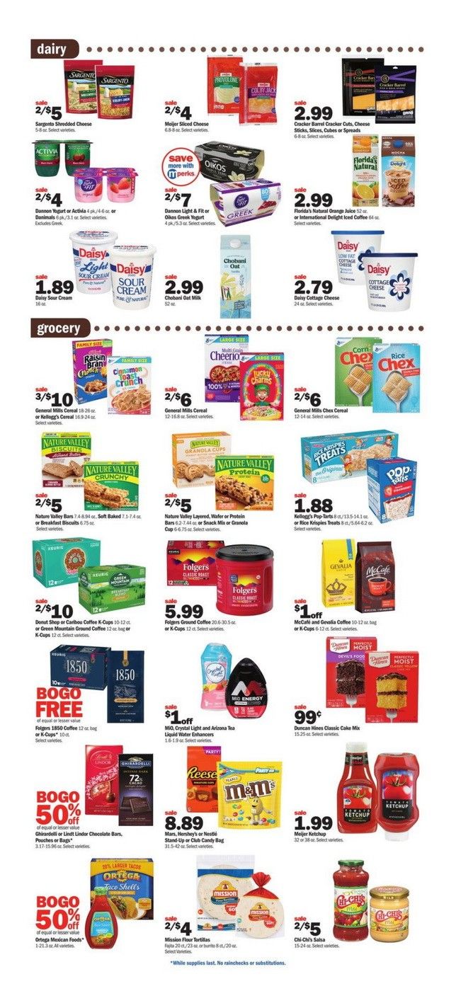 Meijer Weekly Ad May 03 – May 09, 2020
