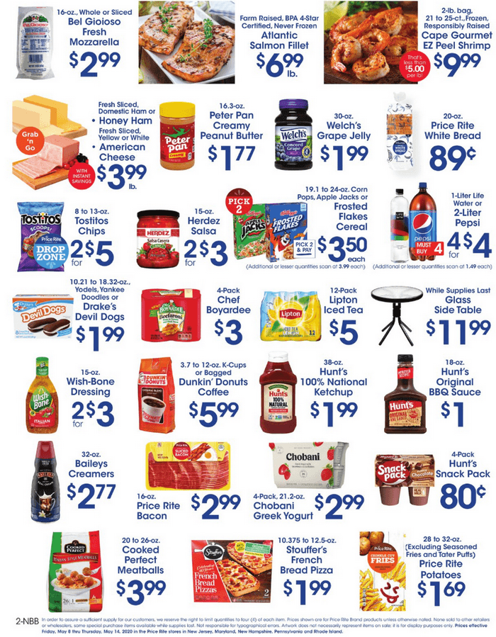 Price Rite Weekly Ad May 08 – May 14, 2020