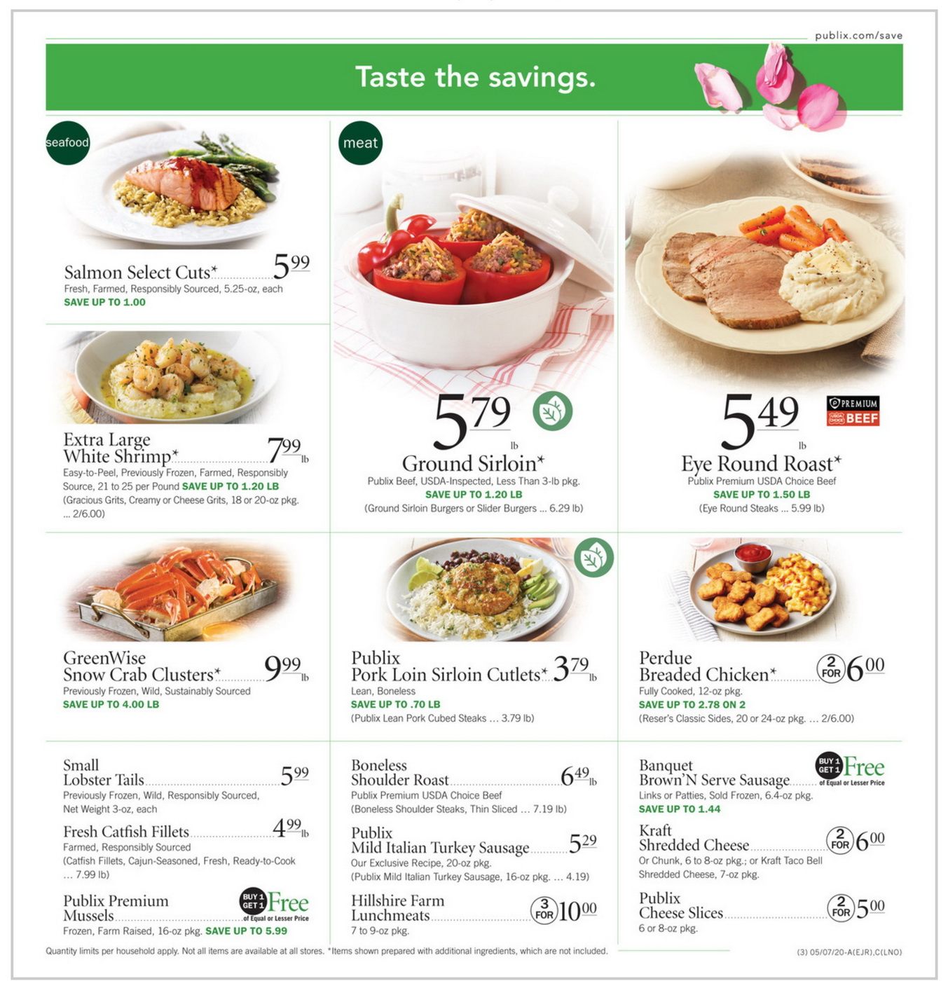 Publix Weekly Ad May 06 – May 12, 2020