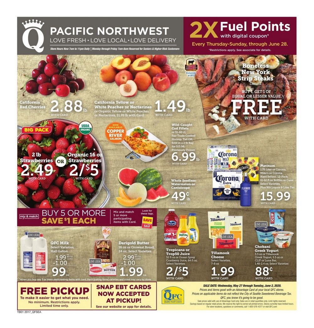 QFC Weekly Ad May 27 – June 02, 2020
