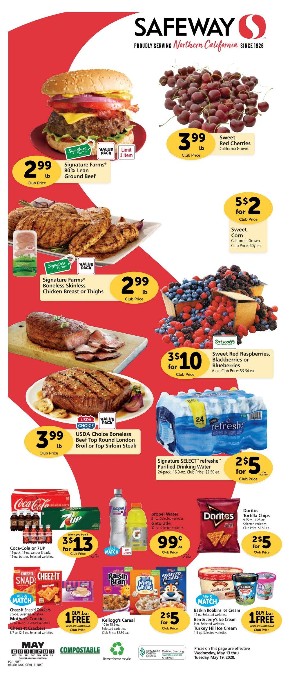 Safeway Weekly Ad May 13 – May 19, 2020