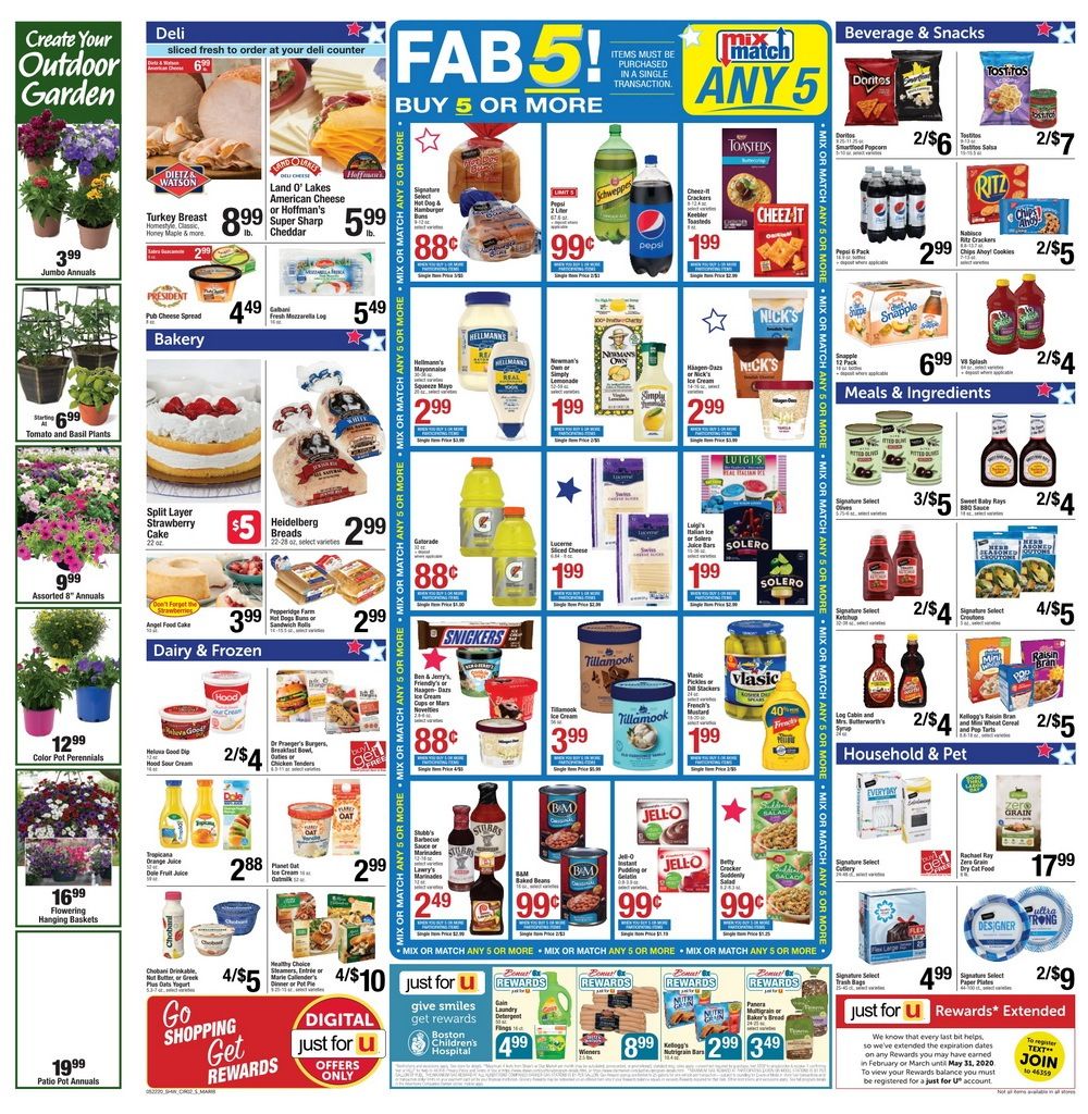 Shaw's Weekly Ad May 22 – May 28, 2020