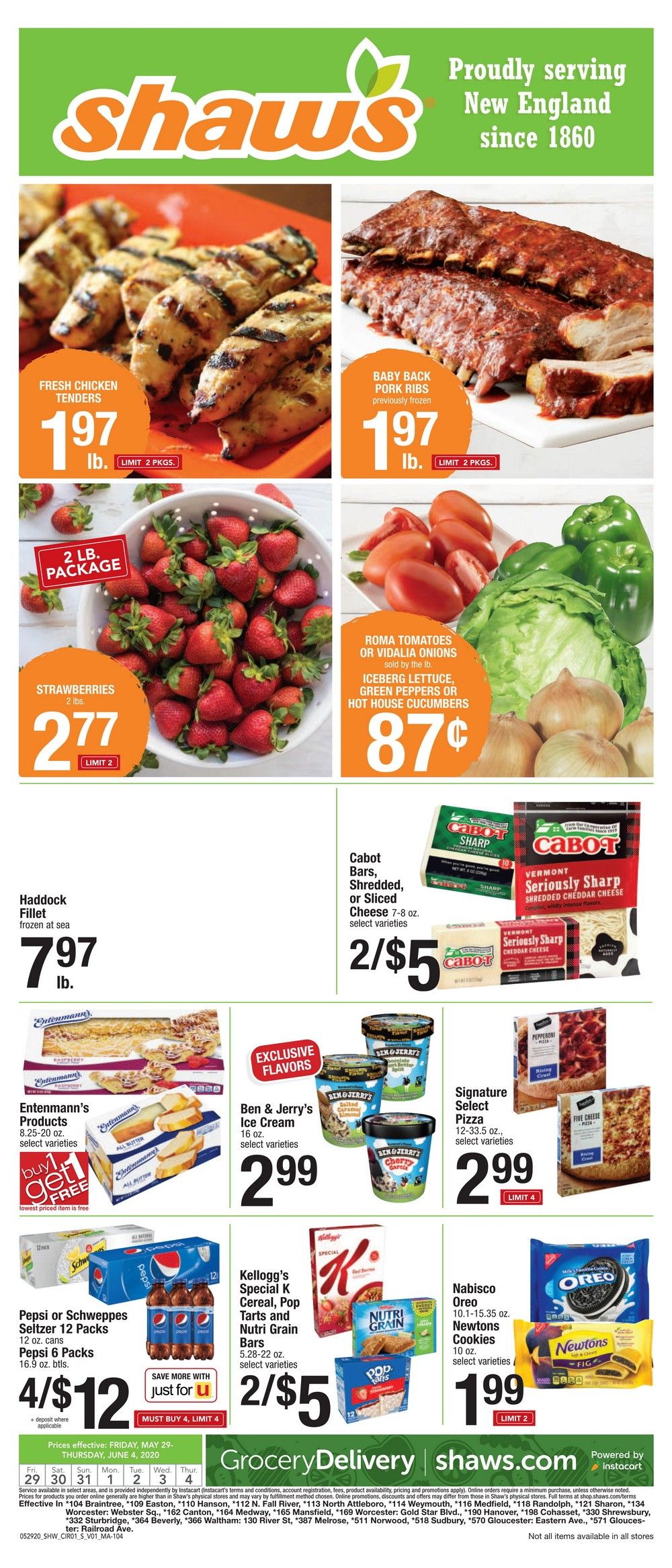 Shaw's Weekly Ad May 29 – June 04, 2020
