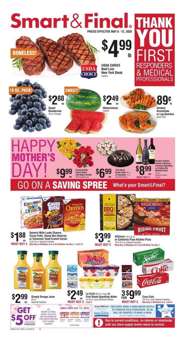 Smart & Final Weekly Ad May 06 – May 12, 2020