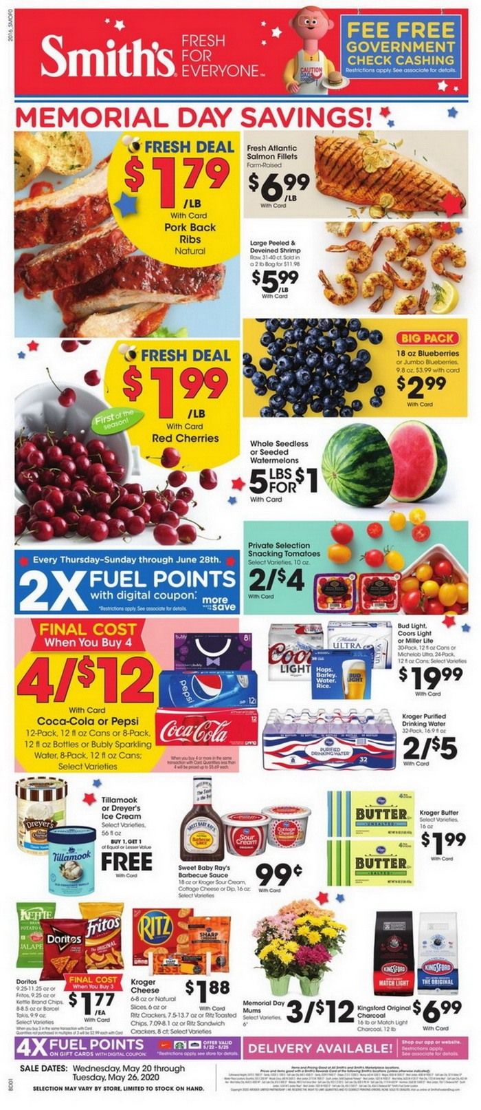 Smith's Food and Drug Weekly Circular May 20 – May 26, 2020