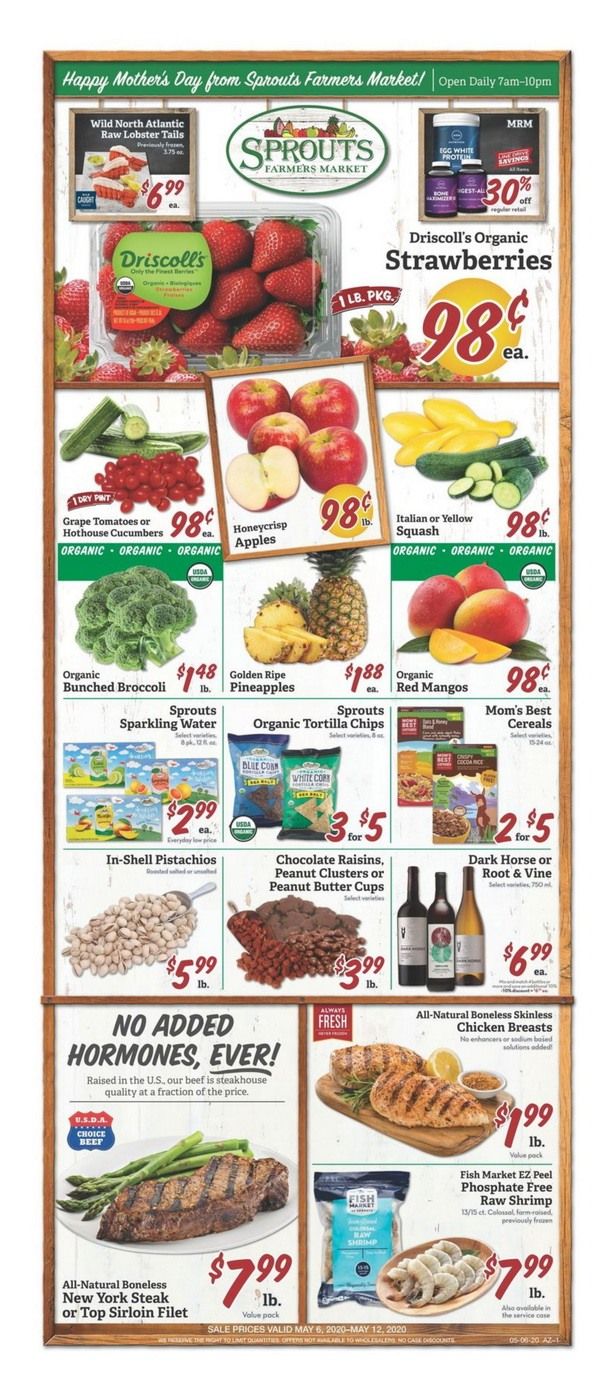 Sprouts Weekly Ad May 06 – May 12, 2020