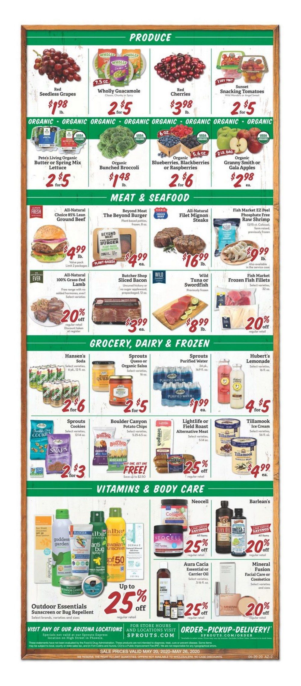 Sprouts Weekly Ad May 20 – May 26, 2020