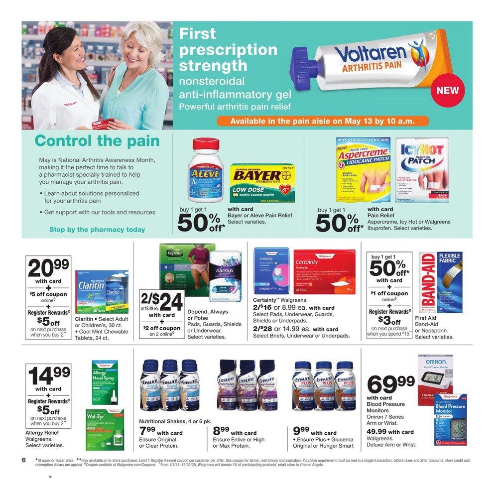 Walgreens Weekly Ad May 10 – May 16, 2020