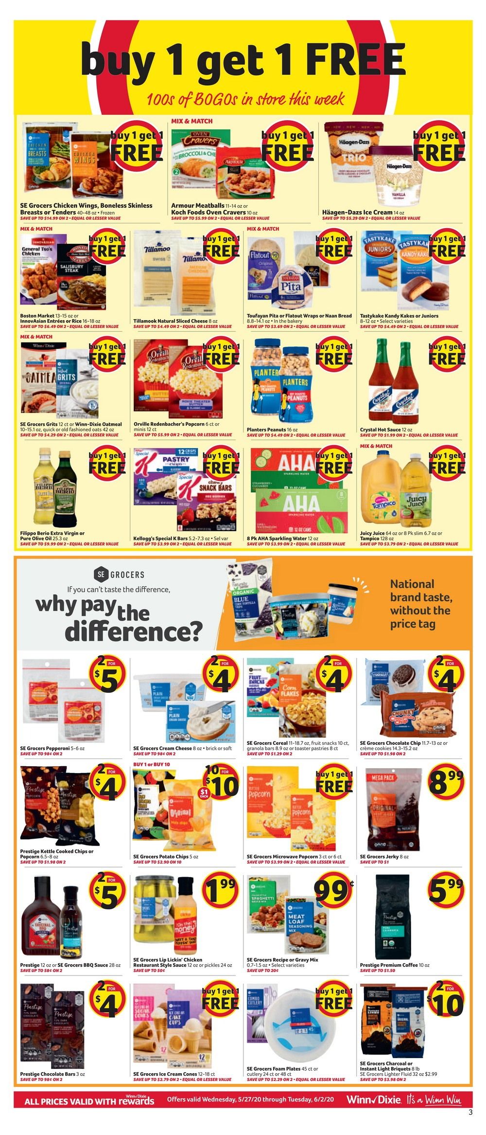 Winn-Dixie Weekly Ad May 27 – June 02, 2020