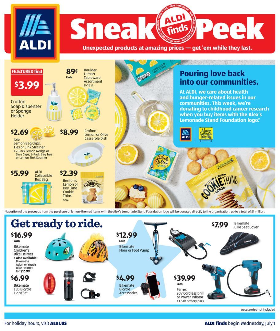 ALDI In-store Ad Sneak Peek Jul 01 – Jul 07, 2020