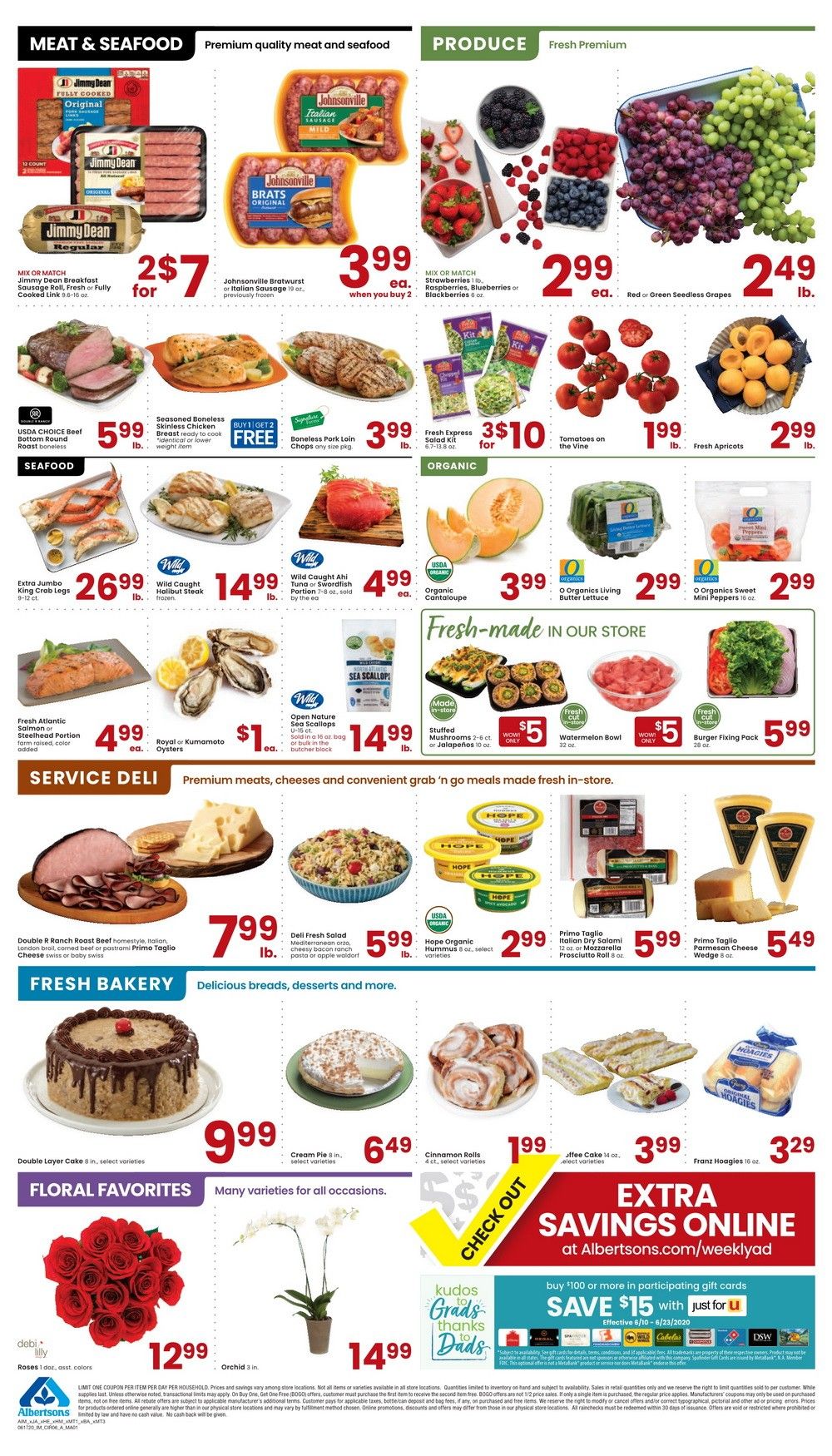 Albertsons Weekly Ad June 17 – June 23, 2020