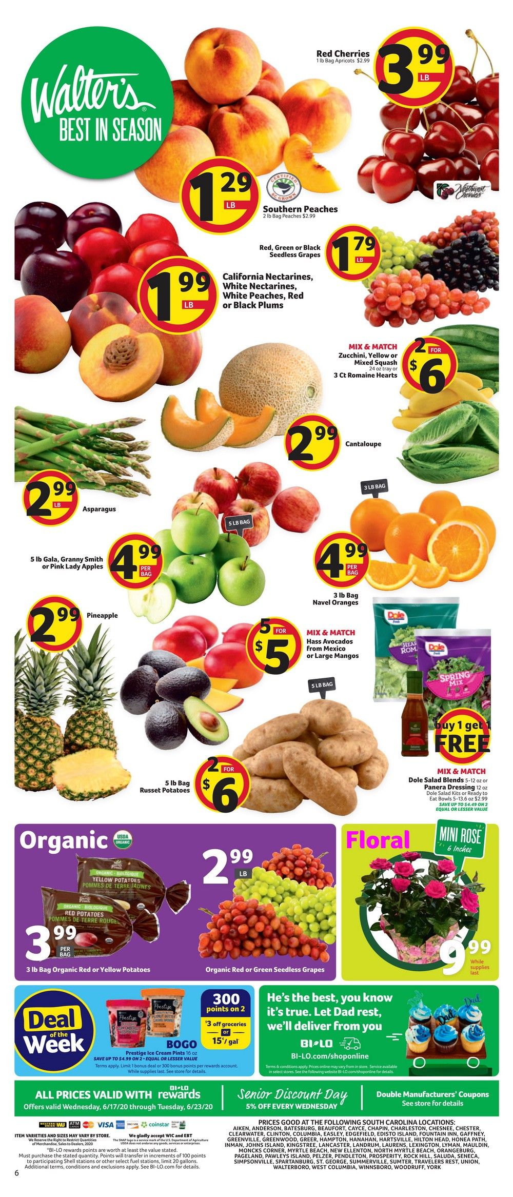 BI-LO Weekly Circular June 17- June 23, 2020