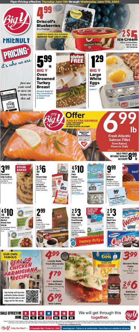 Big Y Weekly Ad June 11 – June 17, 2020