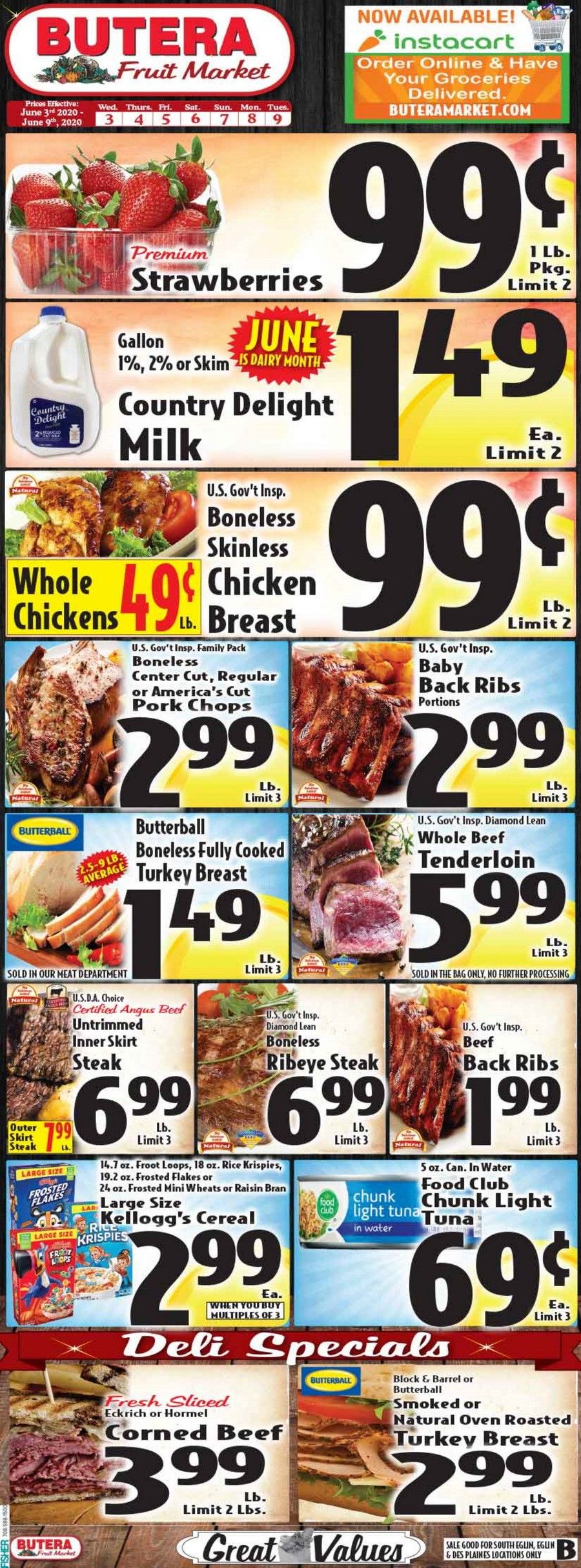 Butera Weekly Ad Jun 03 – Jun 09, 2020