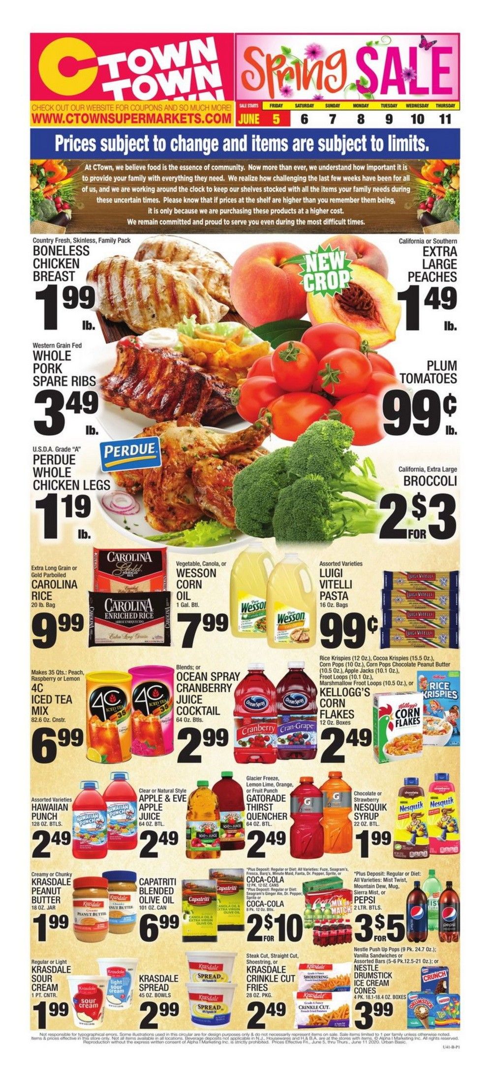 C-Town Weekly Ad Jun 05 – Jun 11, 2020