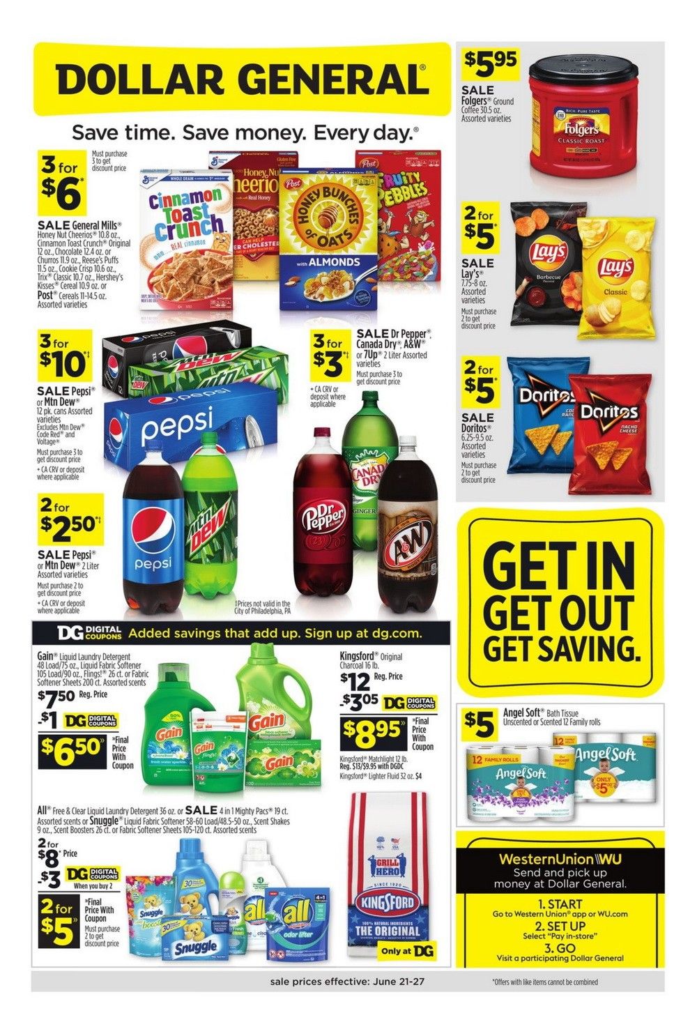Dollar General Weekly Ad Jun 21 – Jun 27, 2020