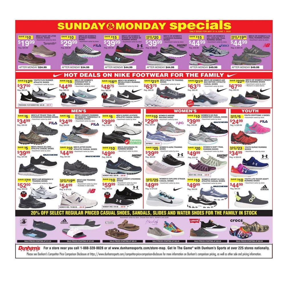 Dunham's Sports Weekly Ad May 30 – Jun 04, 2020