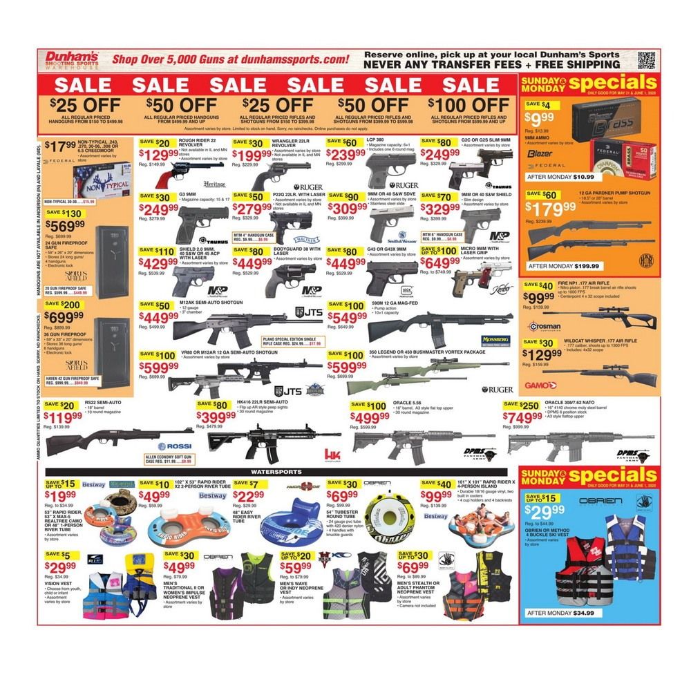 Dunham's Sports Weekly Ad May 30 – Jun 04, 2020