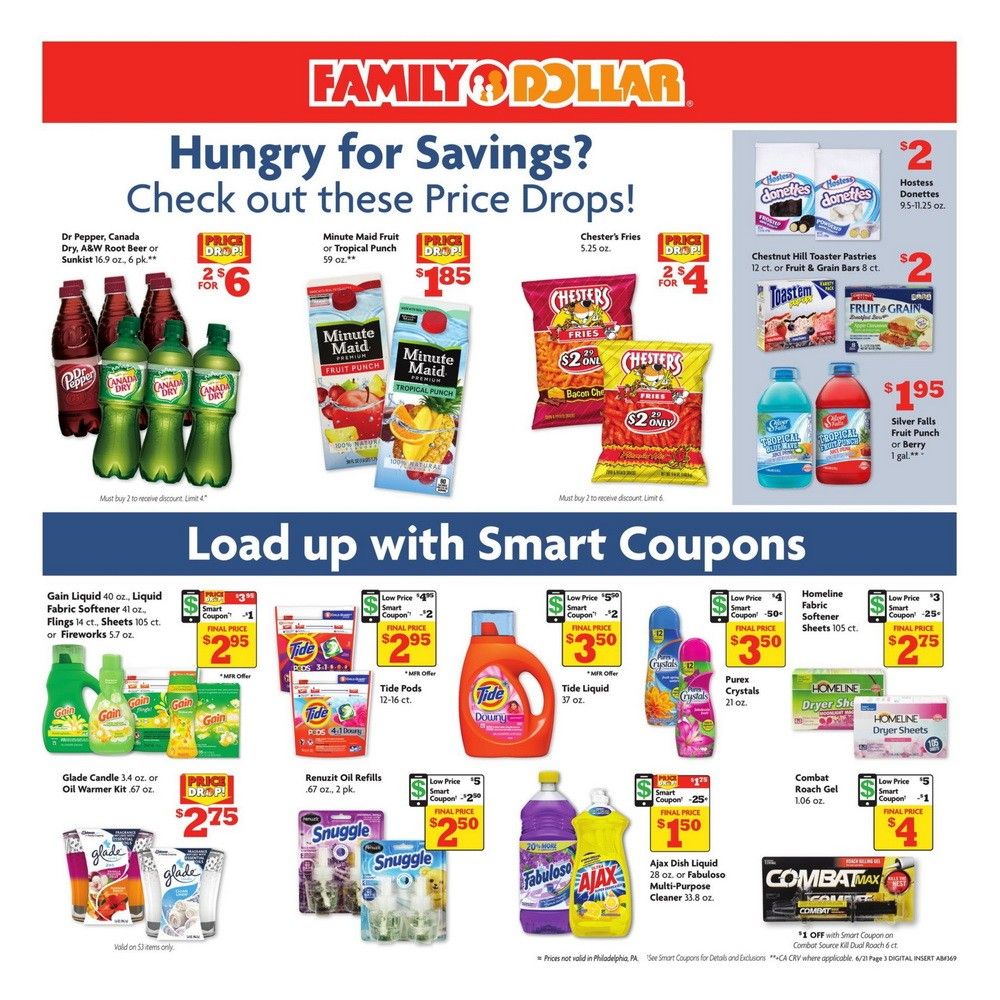 Family Dollar Weekly Ad Jun 21 – Jun 27, 2020