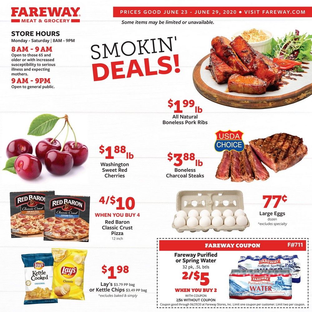 Fareway Weekly Ad June 23 – June 29, 2020