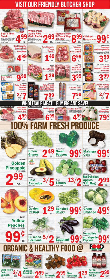 Food Bazaar Weekly Ad June 25 – July 01, 2020