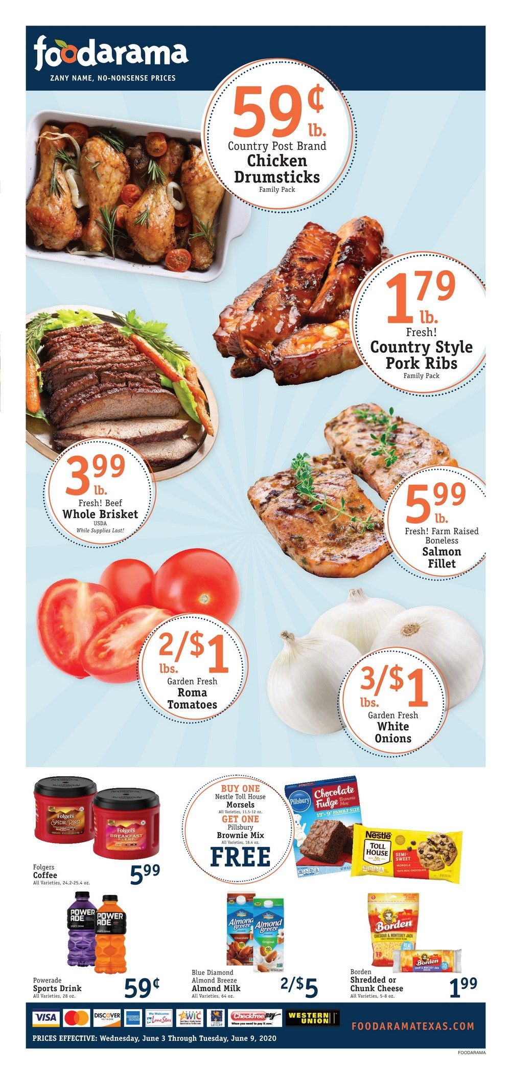 Foodarama Weekly Ad June 03 – June 09, 2020