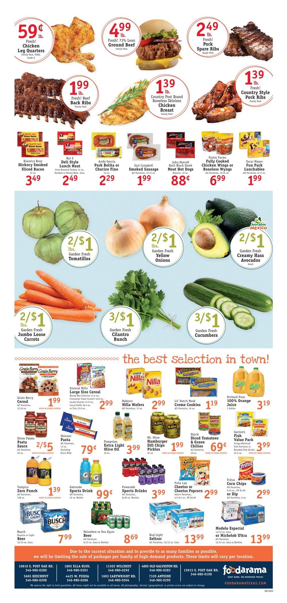 Foodarama Weekly Ad June 10 – June 16, 2020
