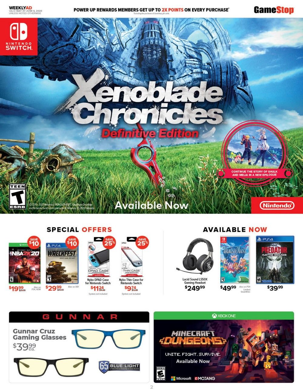 GameStop Weekly Ad May 31 – June 06, 2020
