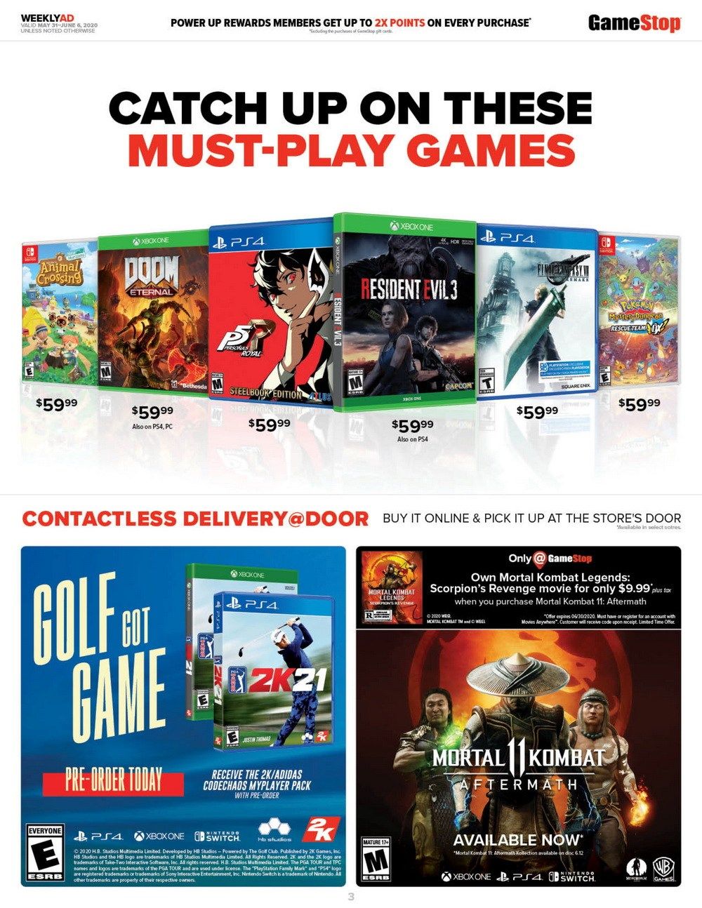 GameStop Weekly Ad May 31 – June 06, 2020