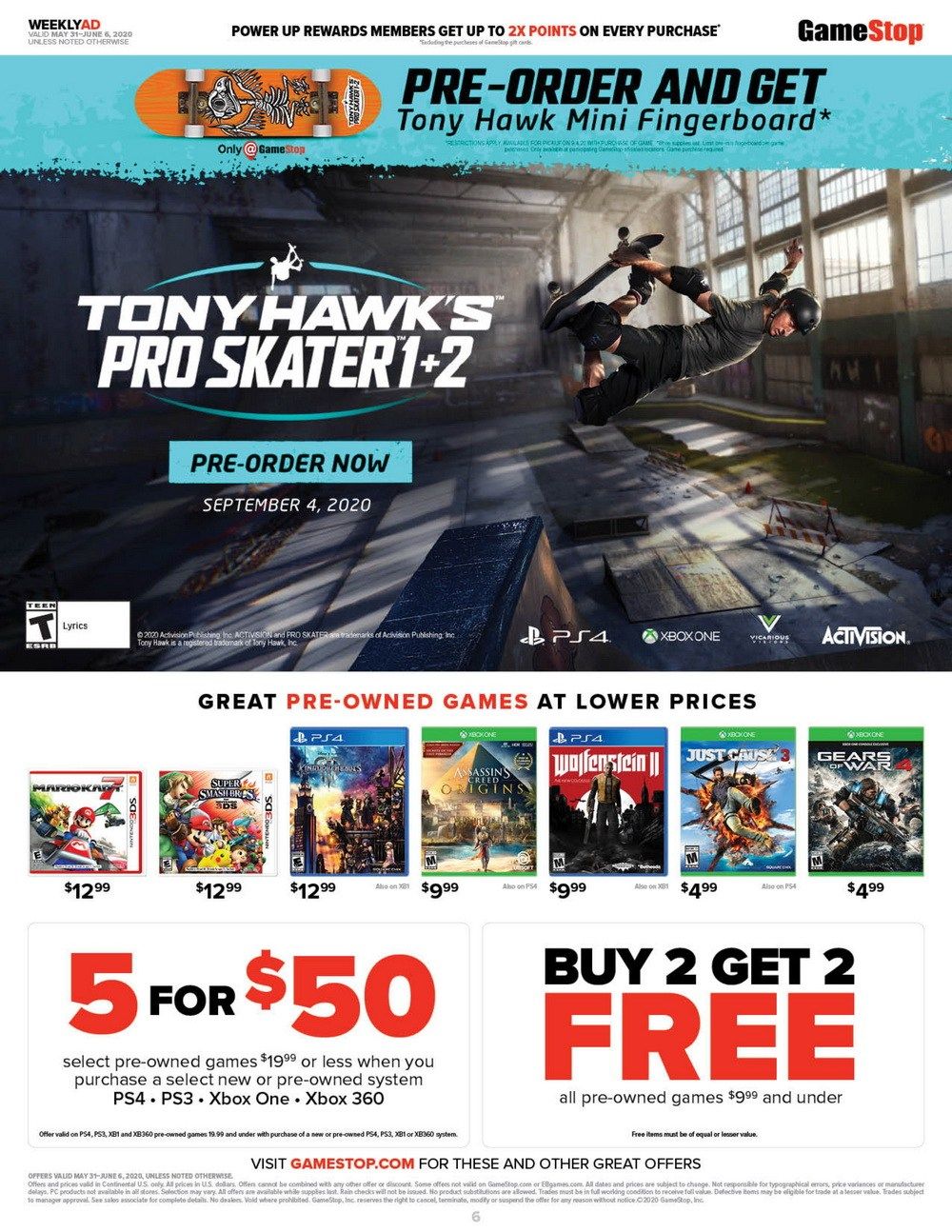 GameStop Weekly Ad May 31 – June 06, 2020