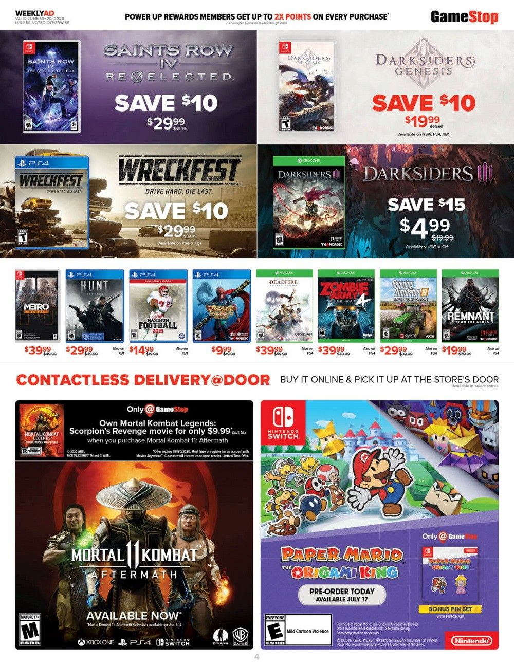 GameStop Weekly Ad June 14 – June 20, 2020