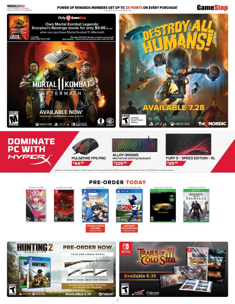 GameStop Weekly Ad June 21 – June 27, 2020