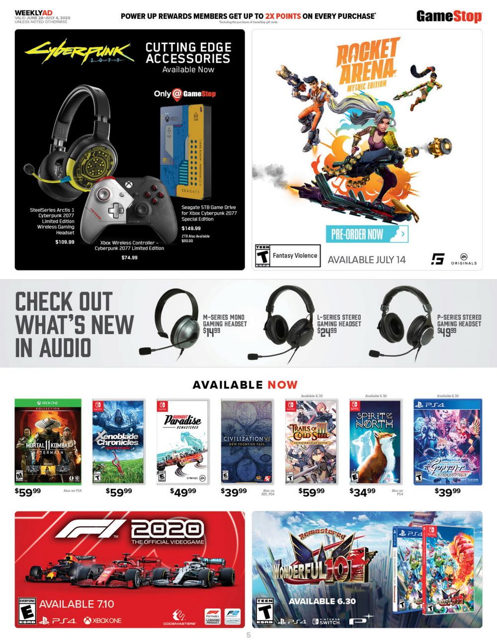GameStop Weekly Ad June 28 – July 04, 2020