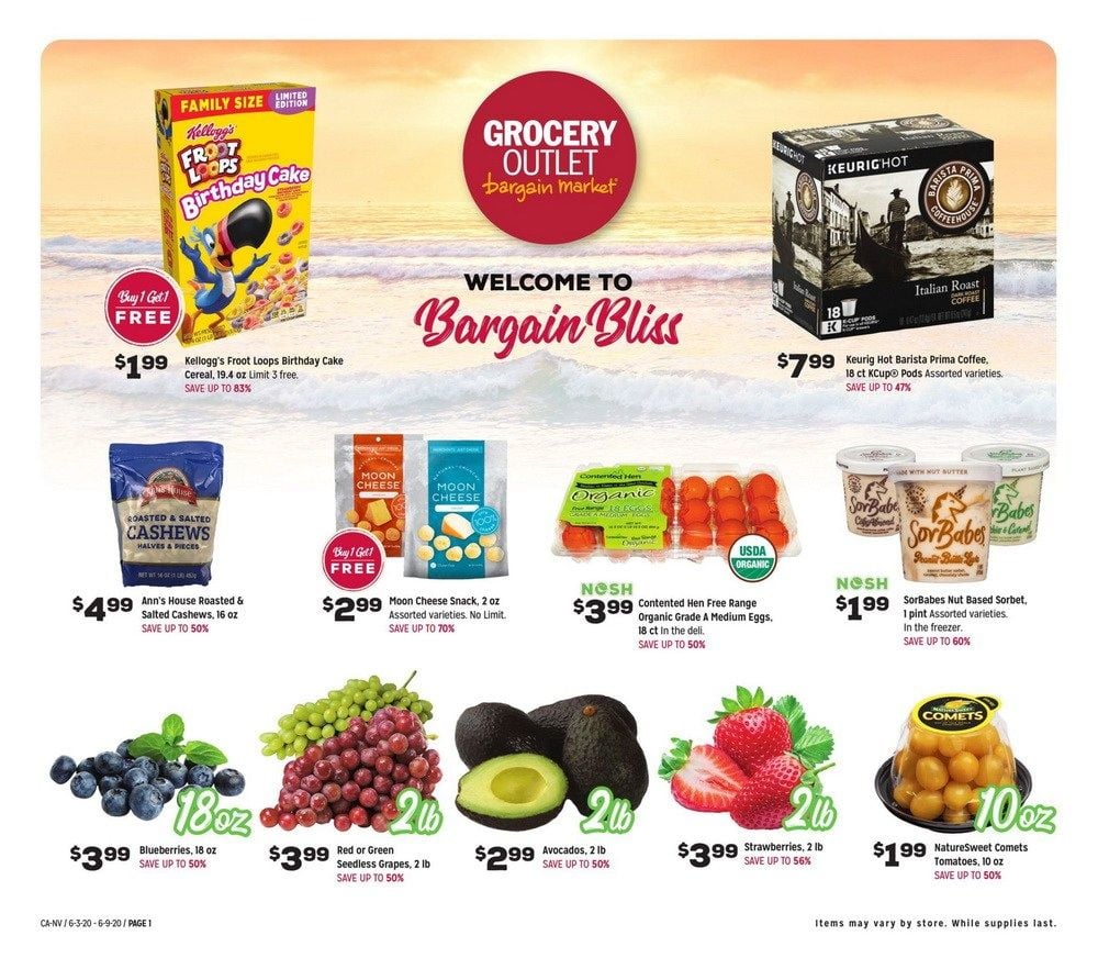 Grocery Outlet Weekly Ad June 03 – June 09, 2020