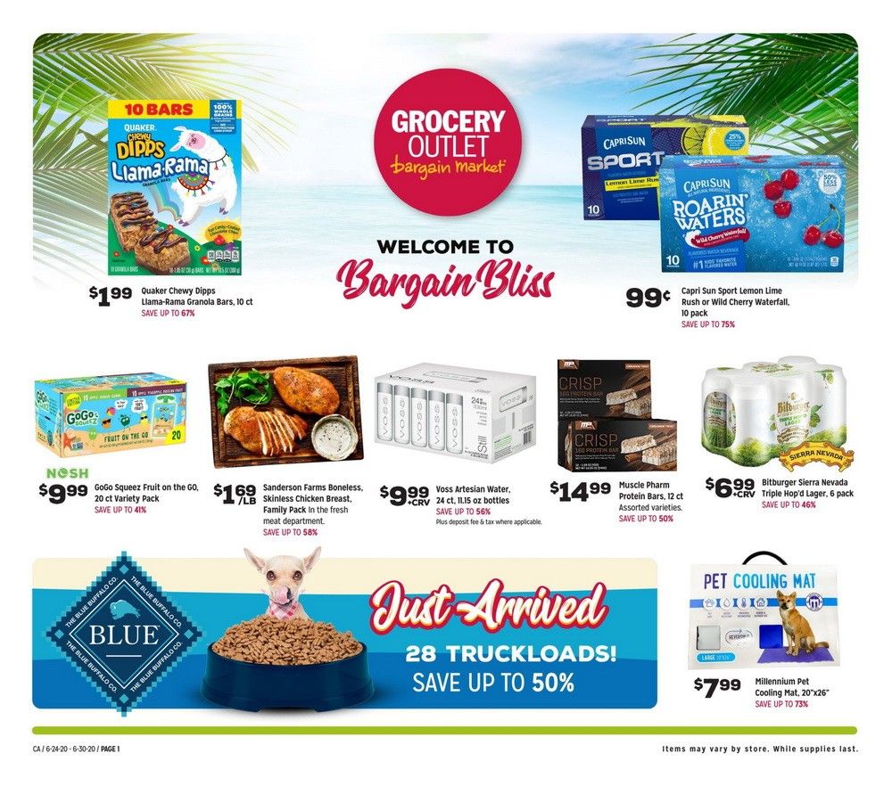 Grocery Outlet Weekly Ad June 24 – June 30, 2020