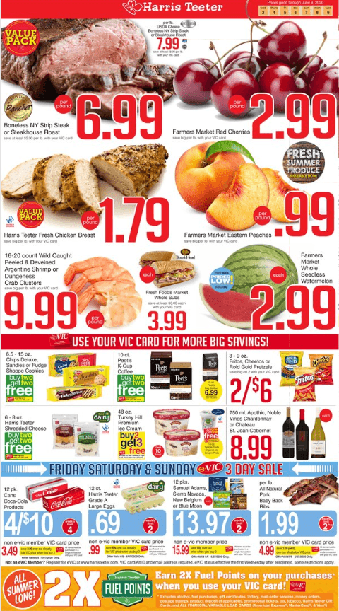 Harris Teeter Weekly Ad Jun 03 – Jun 09, 2020