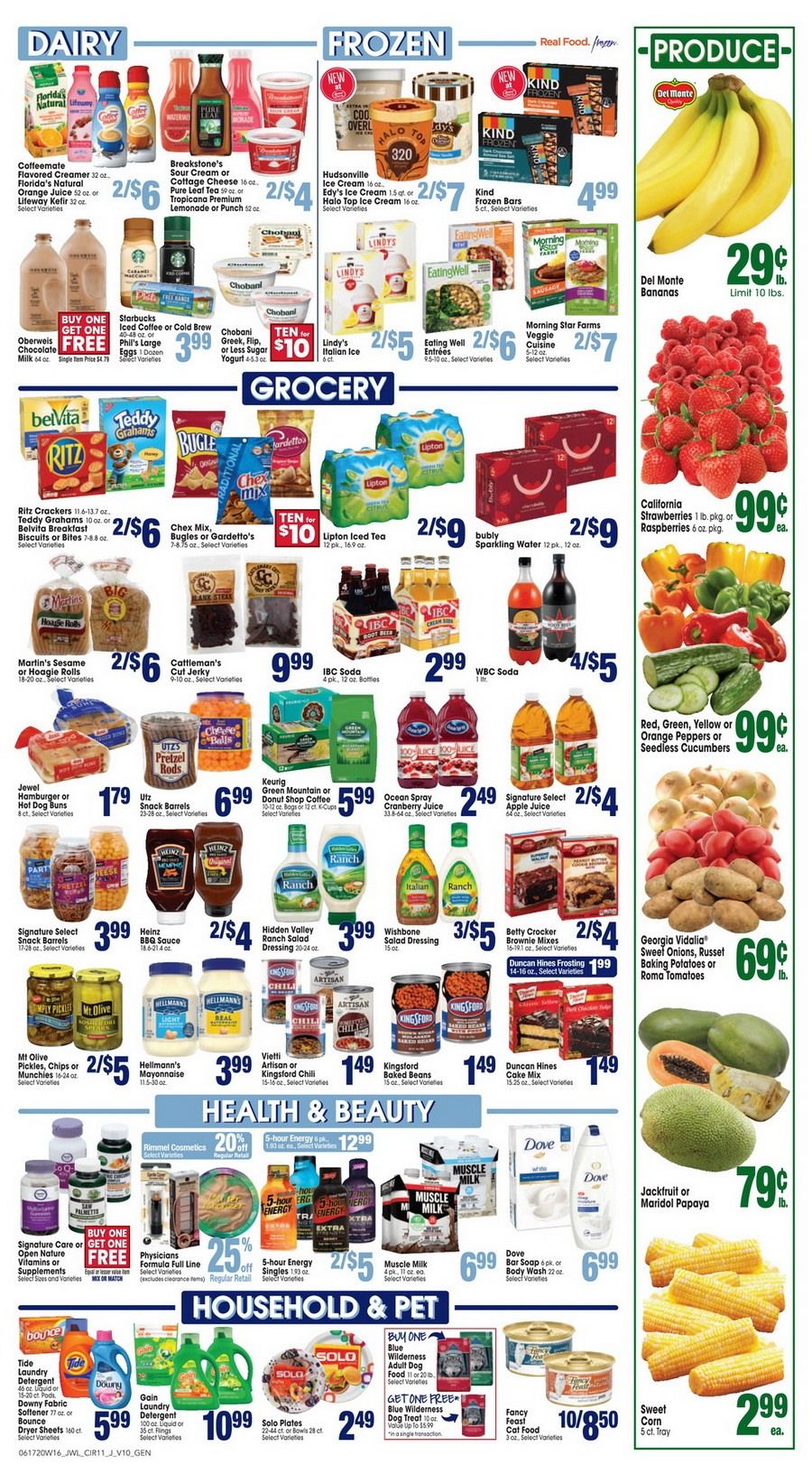 Jewel Osco Weekly Circular June 17 – June 23, 2020