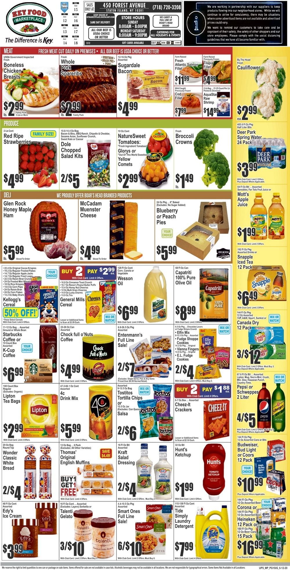 Key Food Weekly Ad June 12 – June 18, 2020