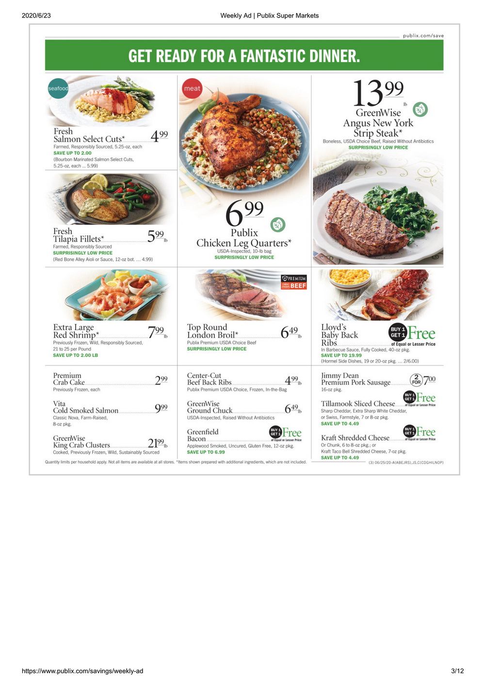 Publix Weekly Ad Jun 24 – Jun 30, 2020