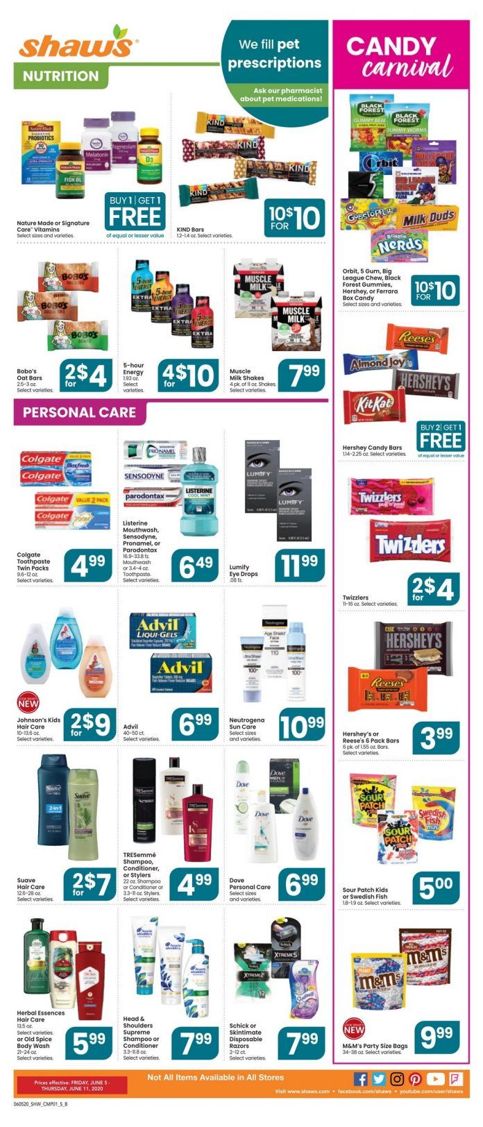 Shaw's Weekly Ad June 05 – June 11, 2020