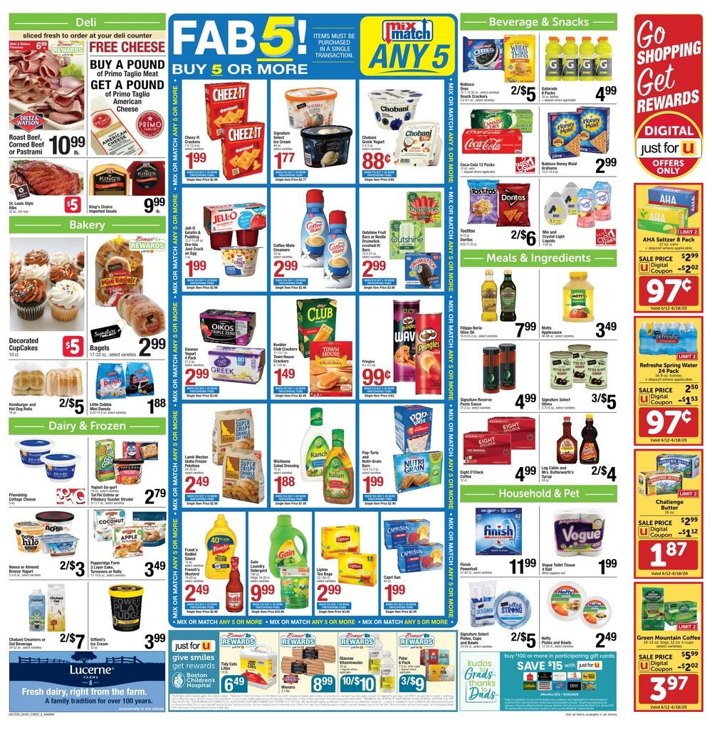 Shaw's Weekly Ad June 12 – June 18, 2020
