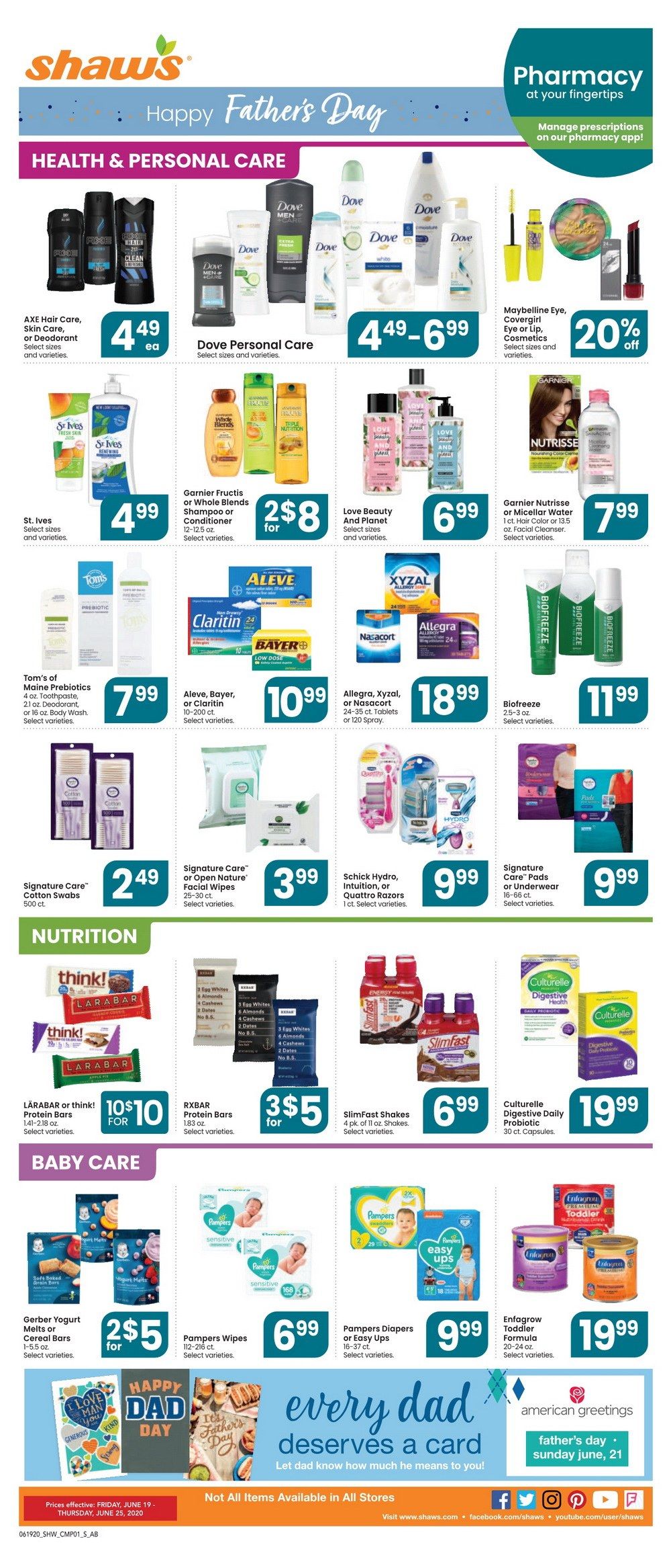 Shaw's Weekly Ad June 19 – June 25, 2020