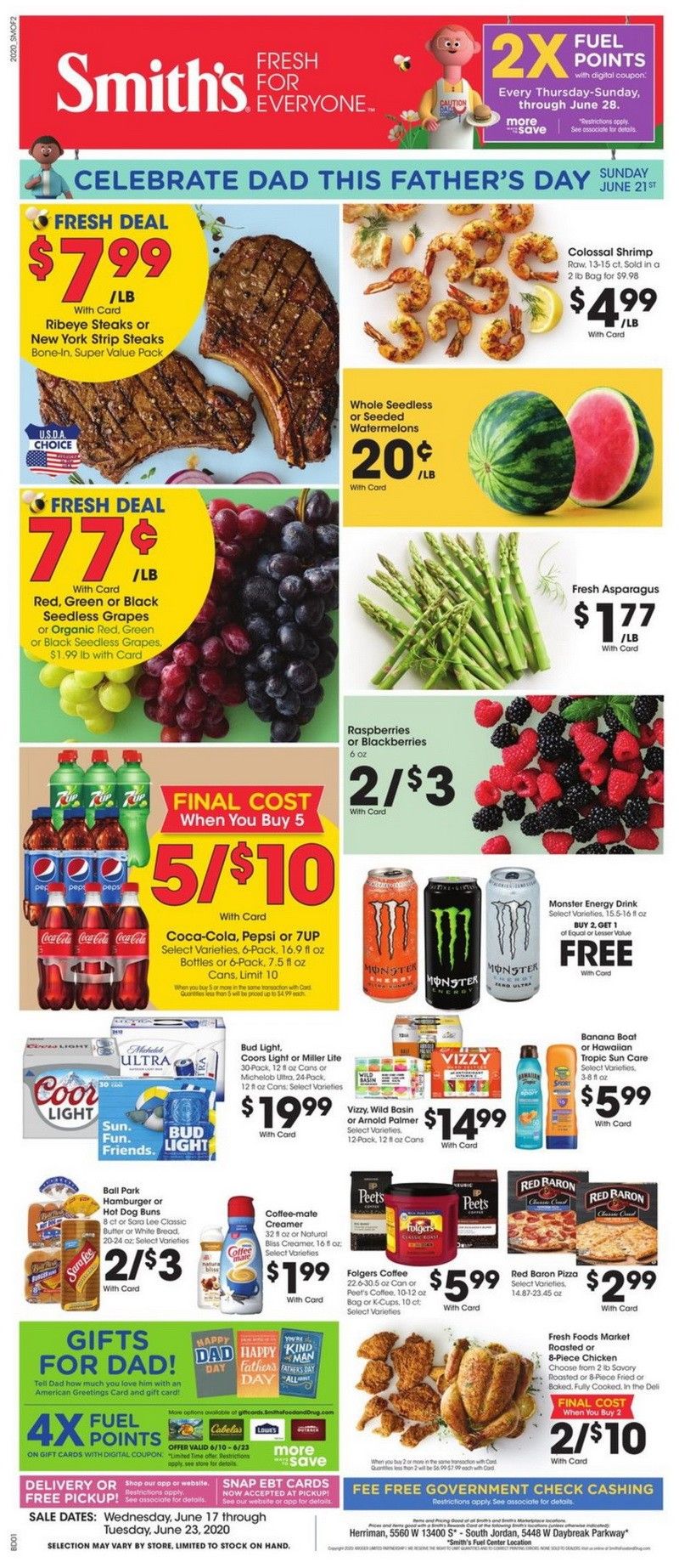 Smith's Food and Drug Weekly Circular June 17 – June 23, 2020