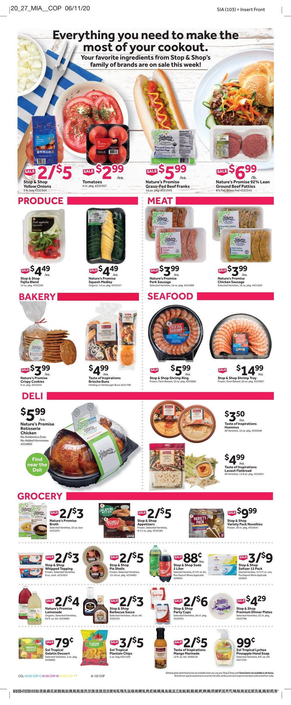 Stop & Shop Weekly Ad Jun 26 – Jul 02, 2020