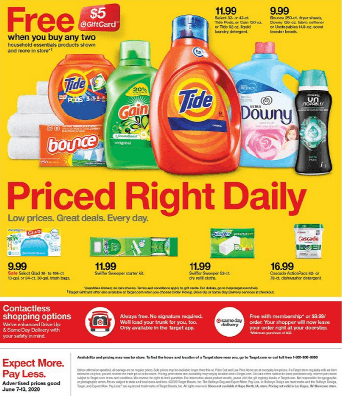 Target Weekly Ad June 07 – June 13, 2020