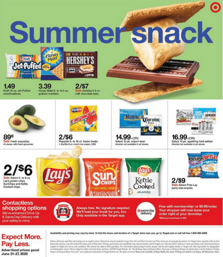 Target Weekly Ad June 21 – June 27, 2020