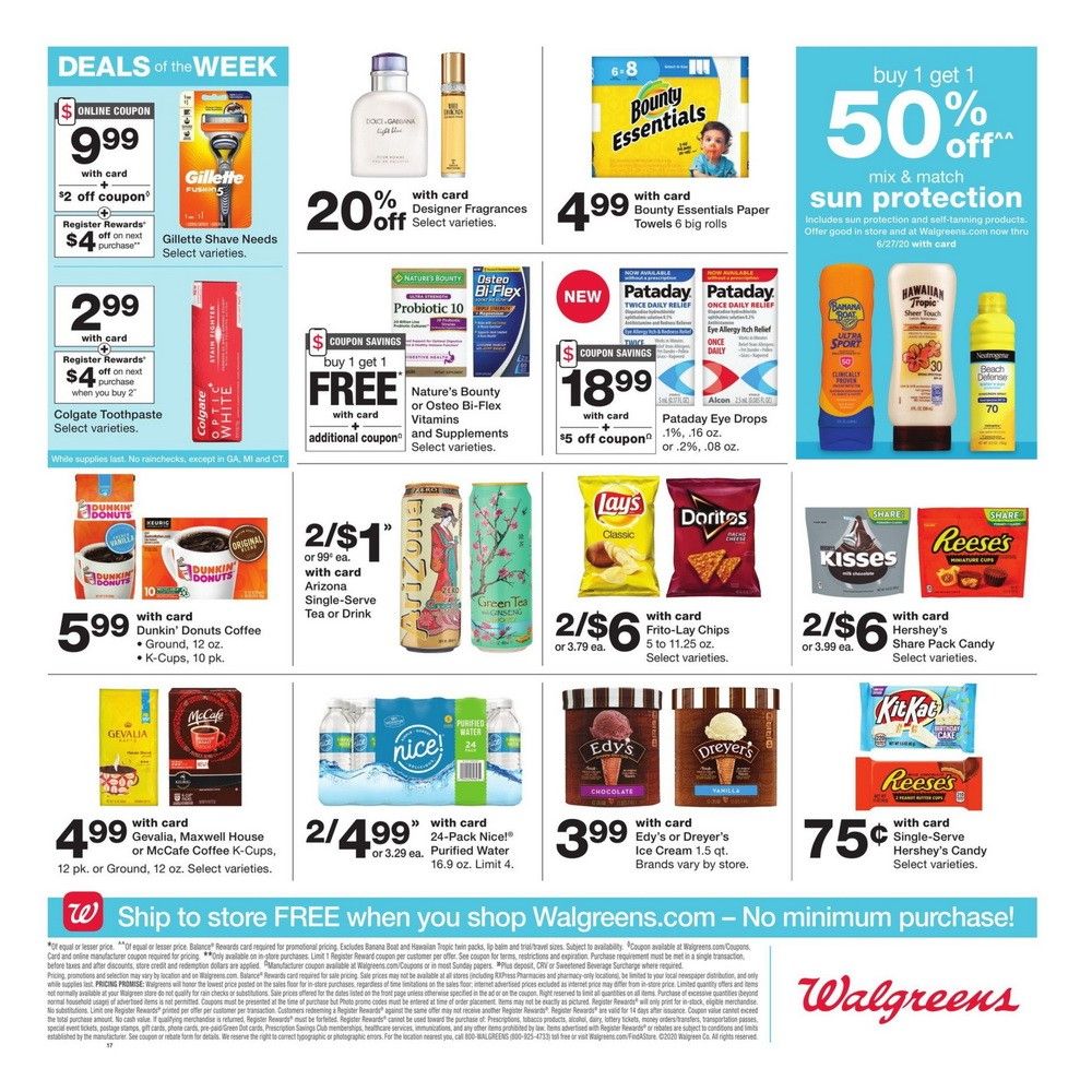 Walgreens Weekly Ad June 07 – June 13, 2020