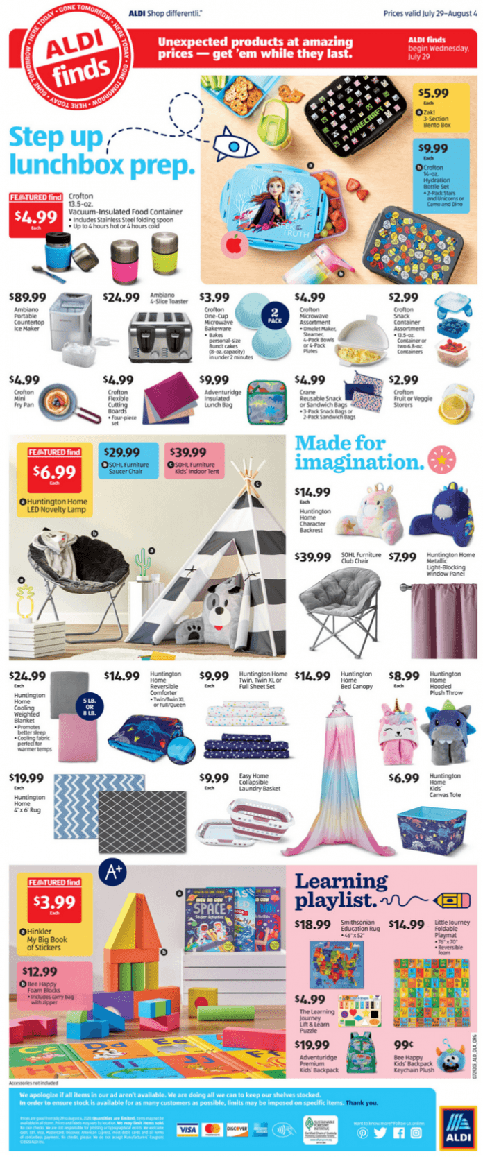 ALDI Weekly Ad Jul 29 – Aug 04, 2020